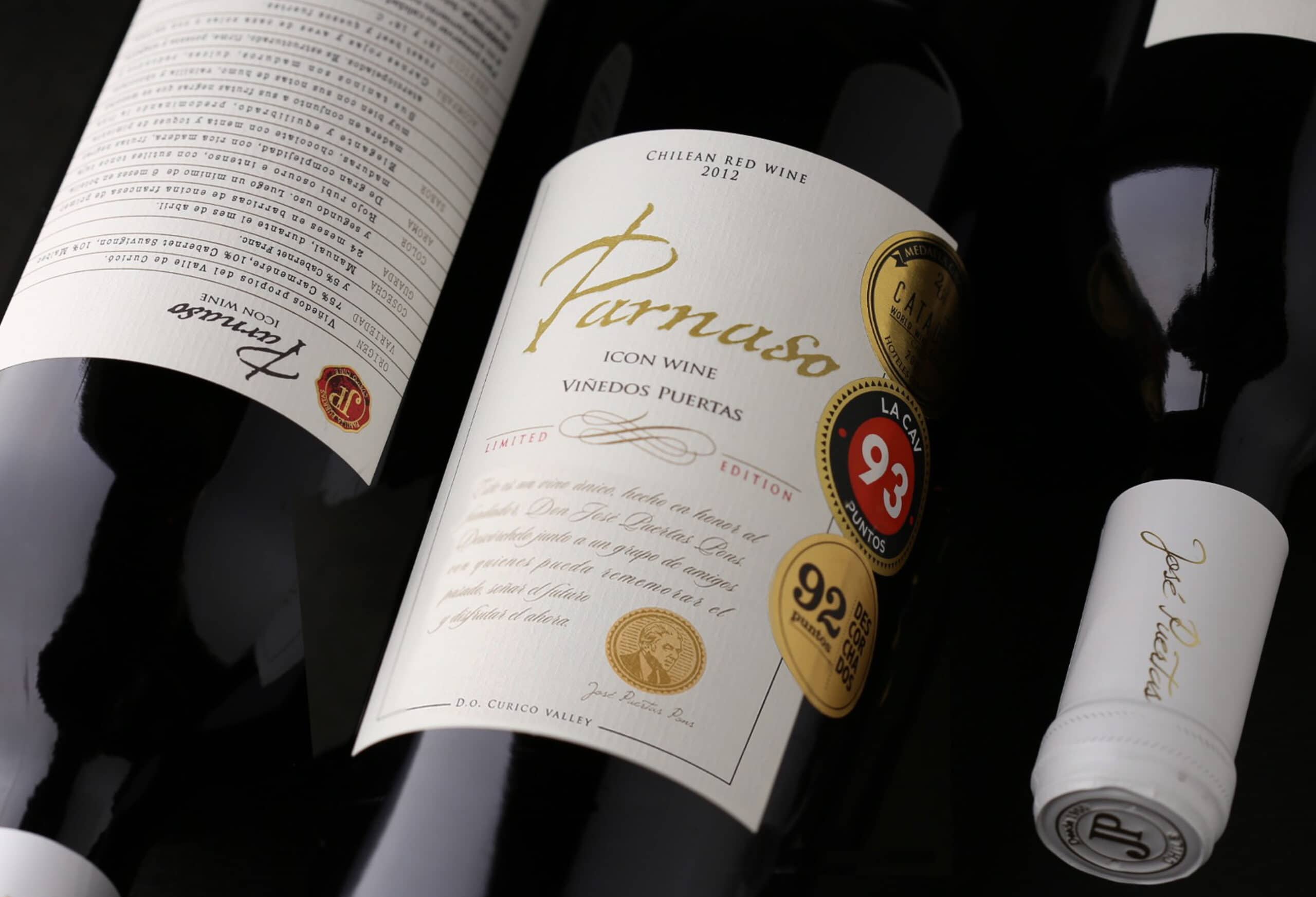 Parnaso Icon Wine Carmenére, Cosecha 2012. 93 Puntos Mesa de Cata ...